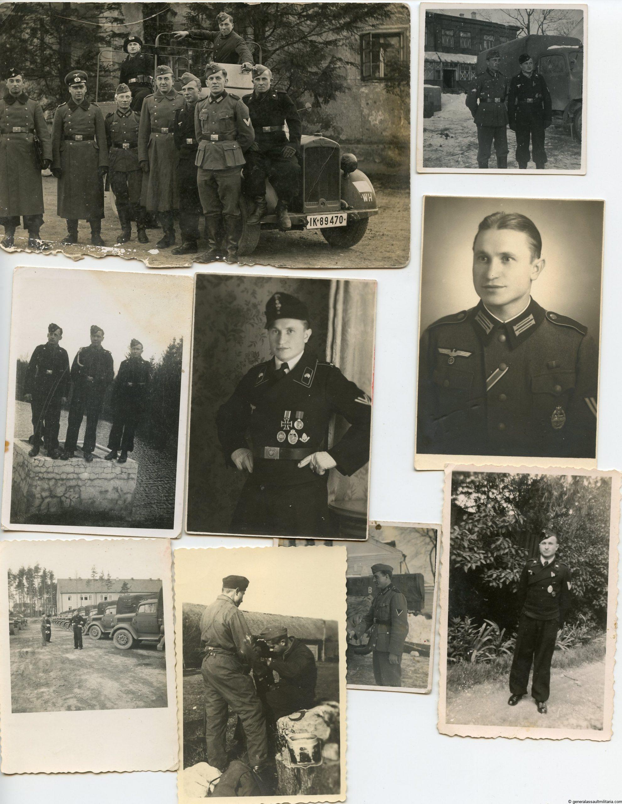 Large panzer photo lot (37 pics) - Generalassaultmilitaria