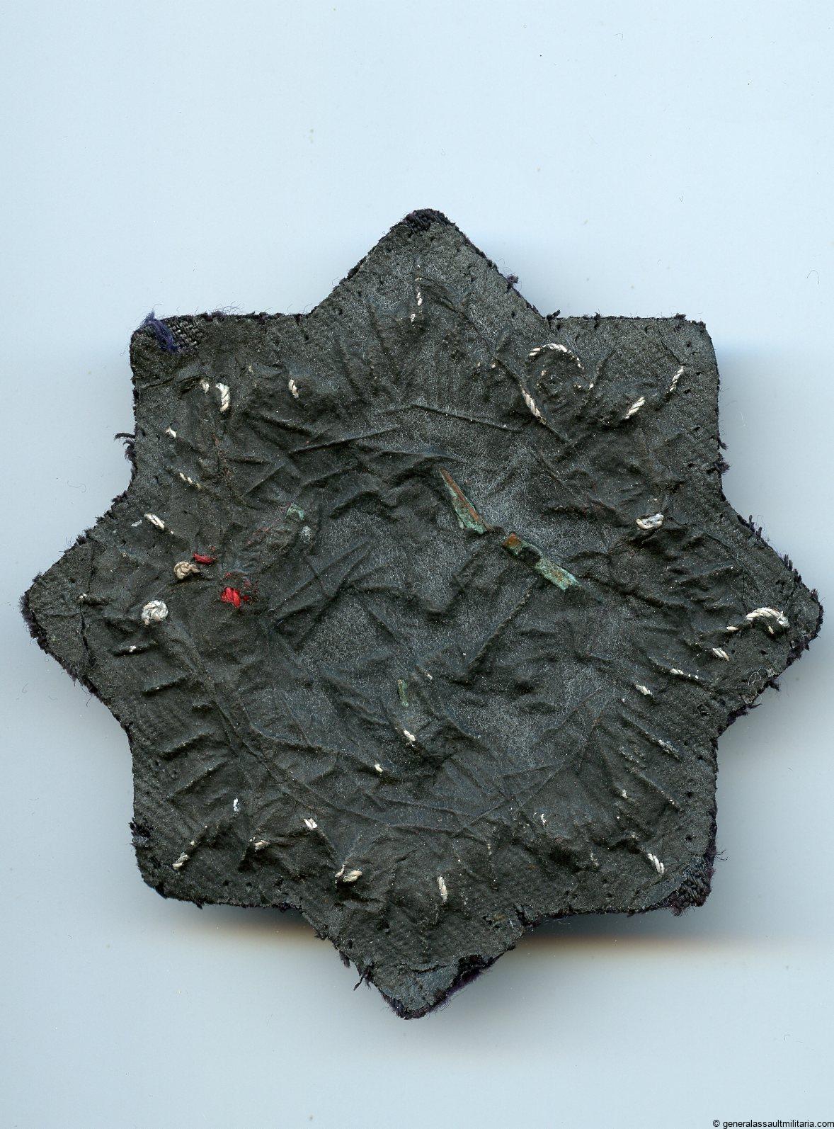 Luftwaffe cloth german cross in gold - Type 2 - Generalassaultmilitaria