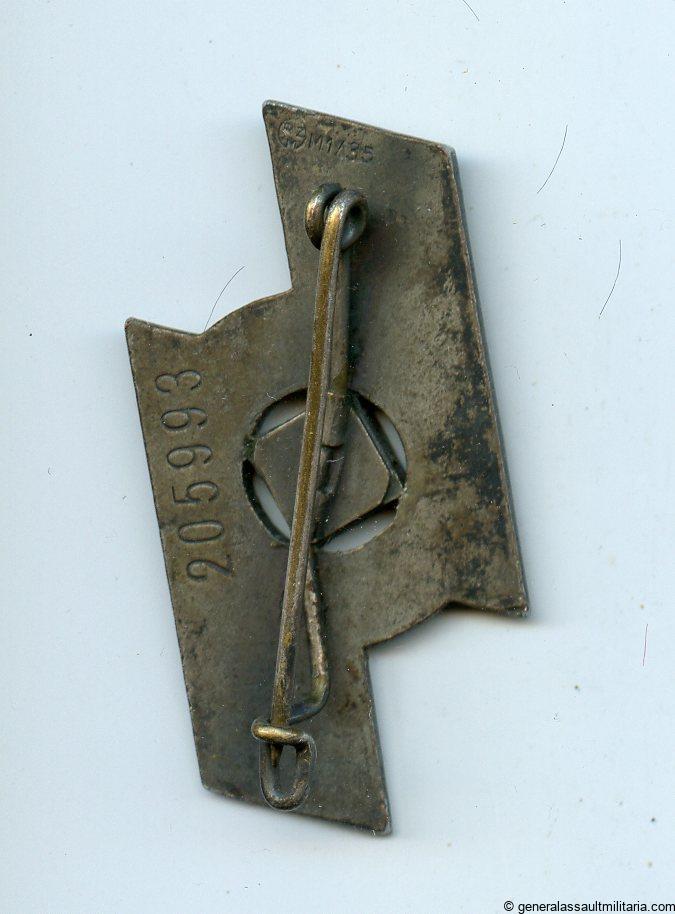 DJ proficiency badge in silver - Wächtler & Lange, Mittweida ...