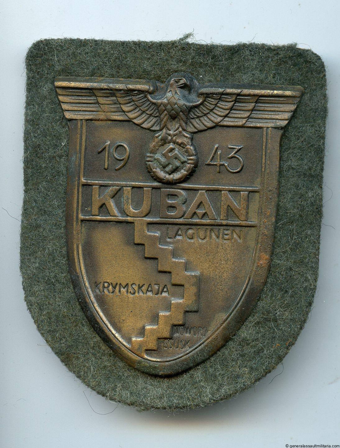 Kuban Shield - Heer type - Generalassaultmilitaria