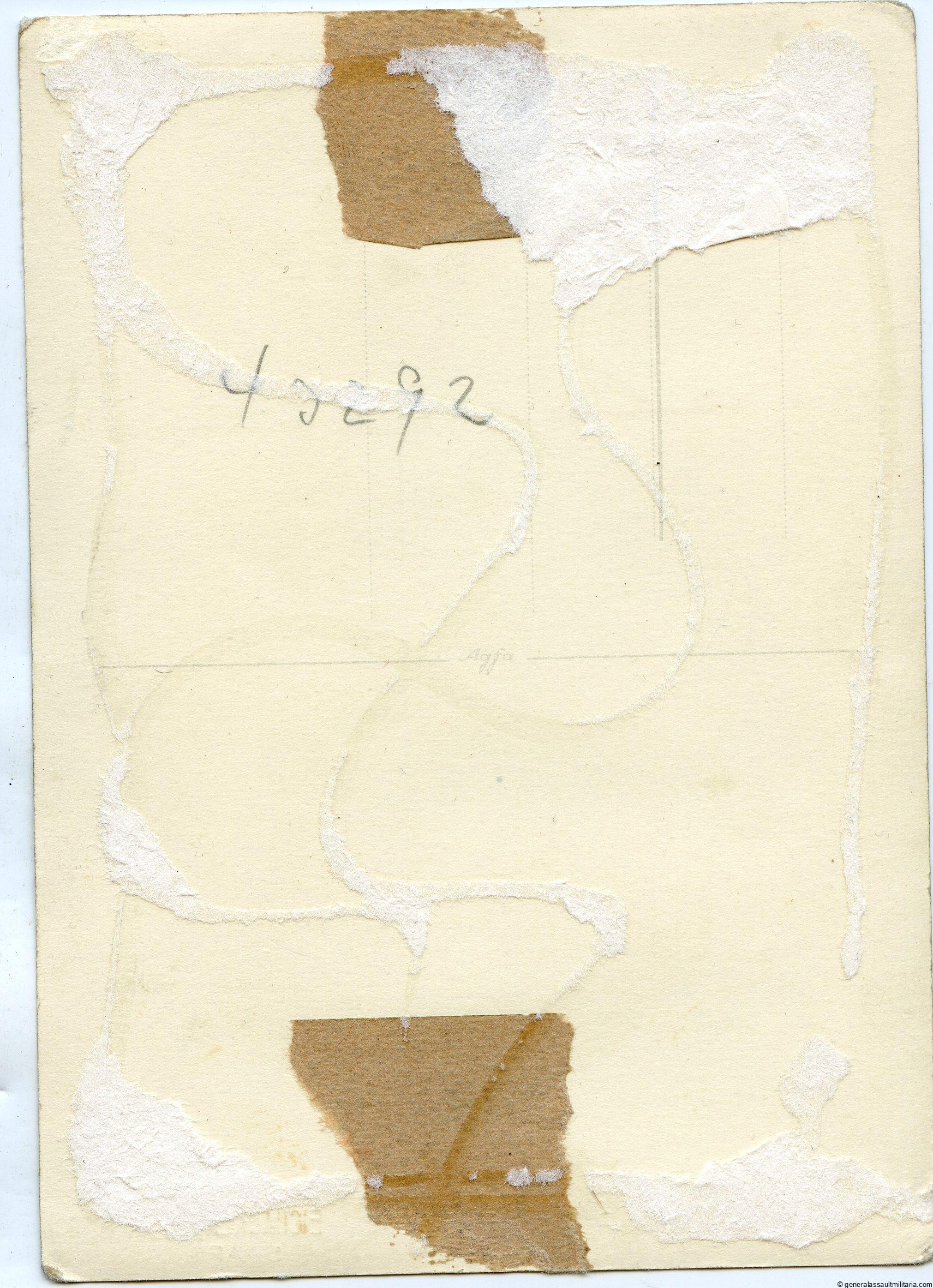 SS police portrait with SS rune patch - Generalassaultmilitaria