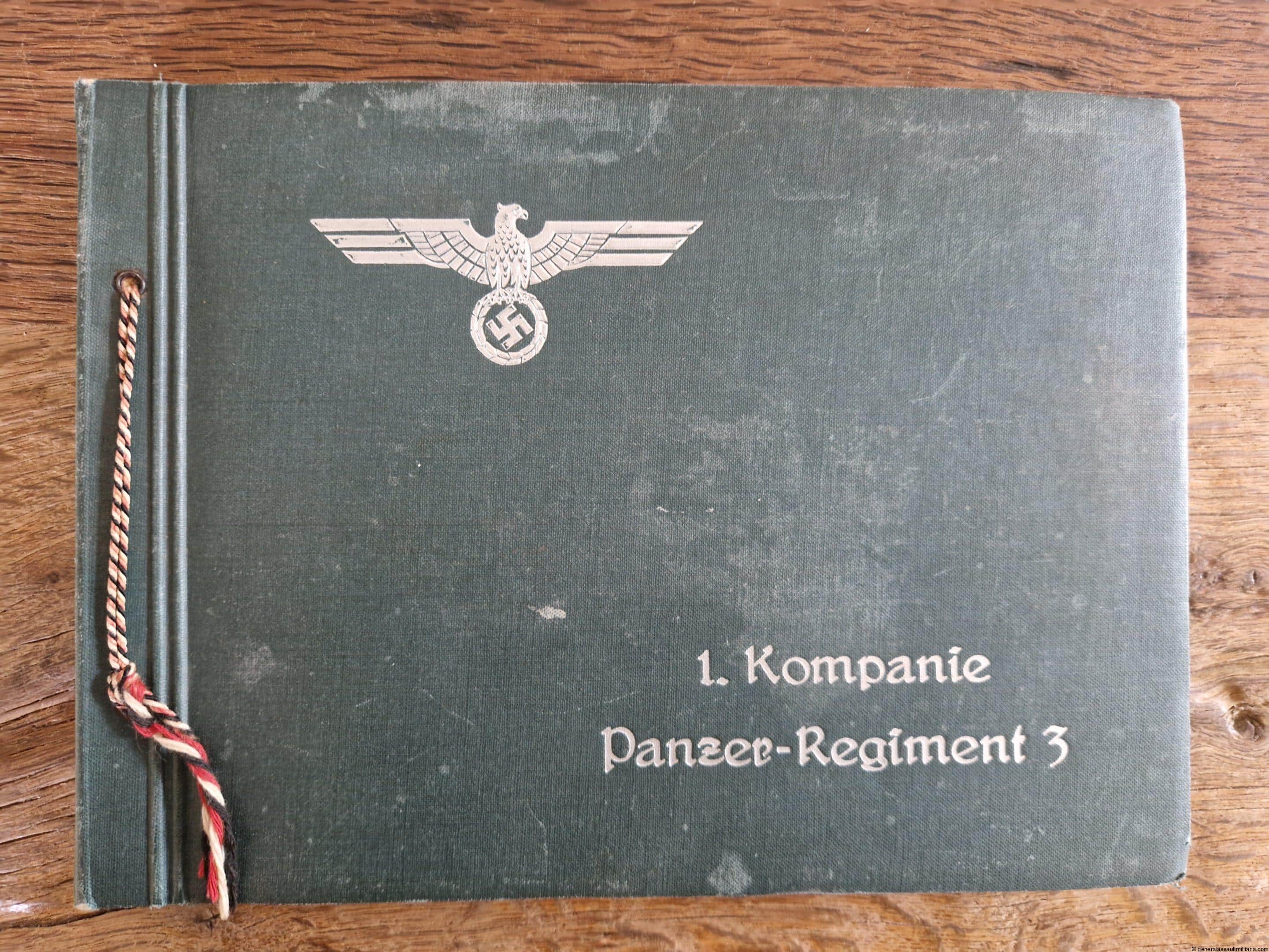Empty Album Panzer Regiment 3 - Generalassaultmilitaria