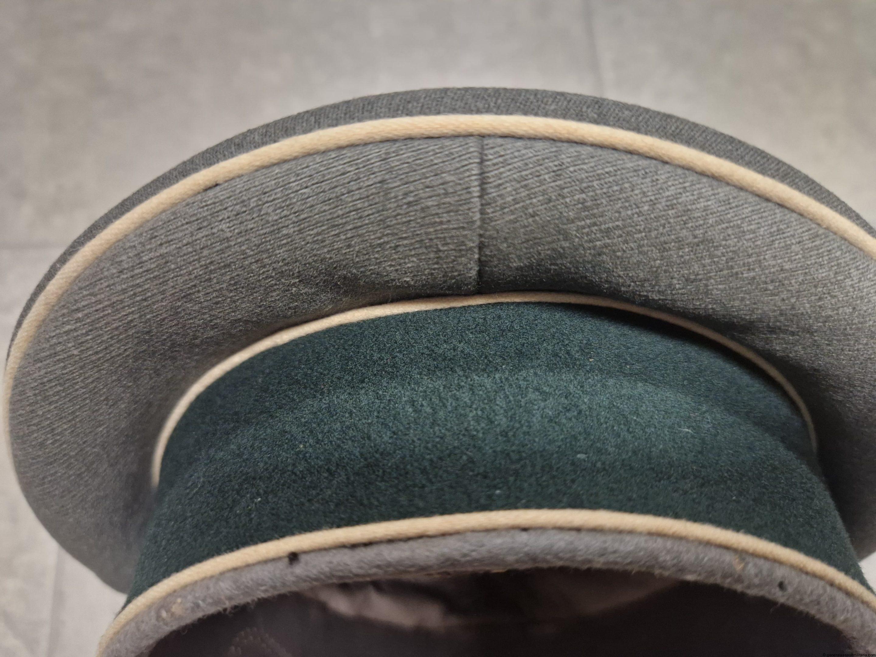 Infantry officer visor cap - Wopperer Bayreuth - Generalassaultmilitaria