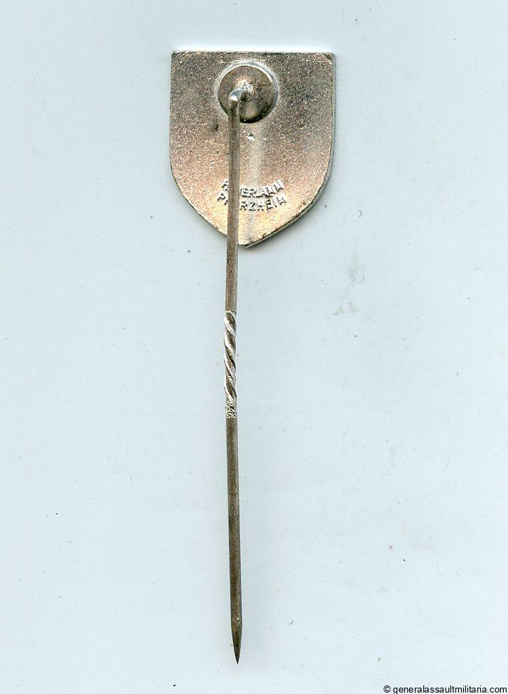 Veterans stickpin for members of the 8.,22. and 37th Cavalry SS ...