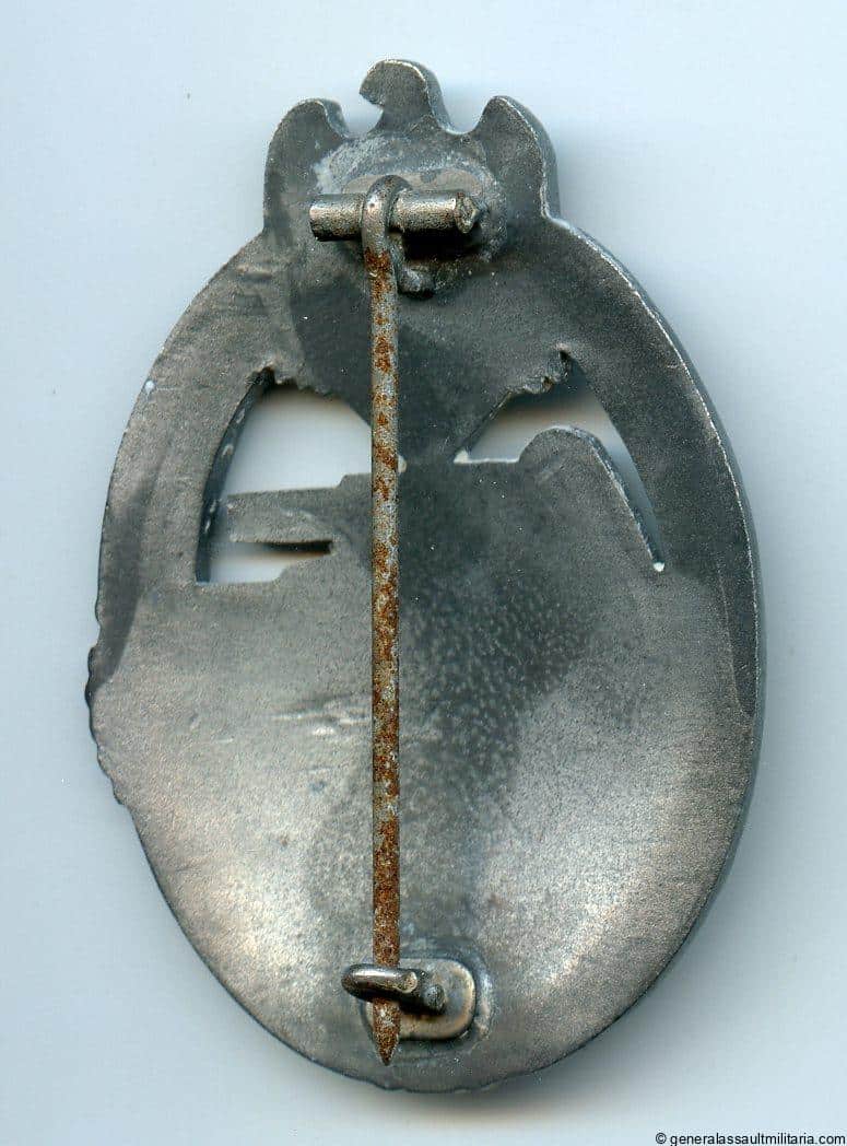 Panzer assault badge in silver – Frank & Reif, Stuttgart ...